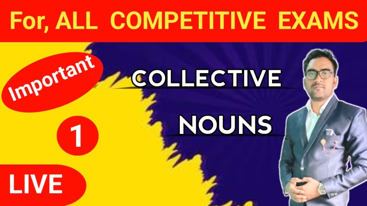 200 Collective Nouns|| For All Competitive Exams|| PYQ Collective Nouns ...