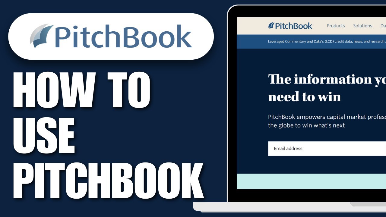 How to Effectively Use PitchBook (2024) - YouTube
