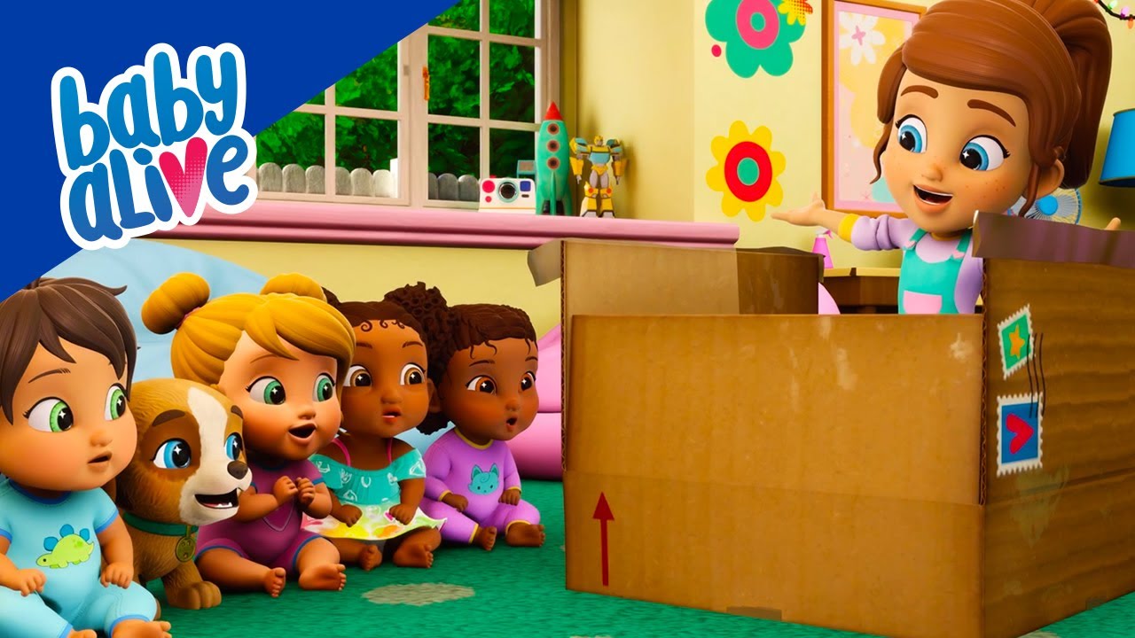 Baby Alive en Español 📦 ¿Qué Hay en la Caja, Bebés? 📦 Videos Infantiles ...