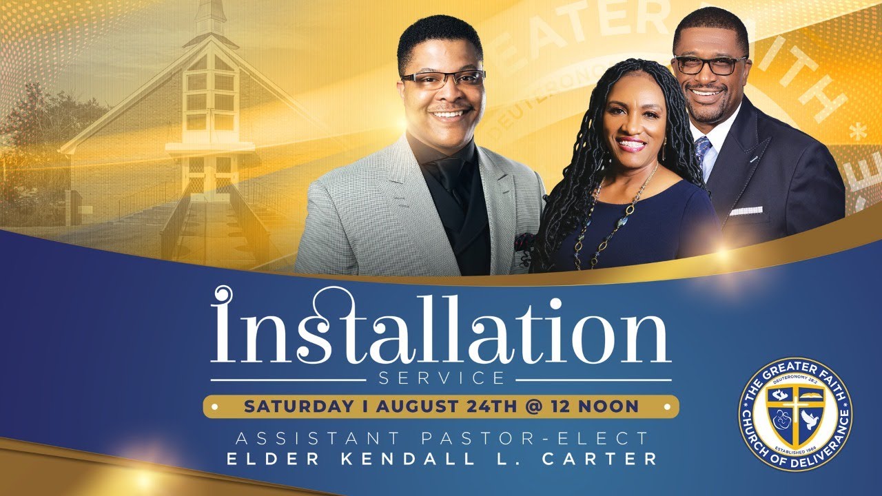 GFCD Installation Service - Assist Pastor Kendall L. Carter - 08/24 ...