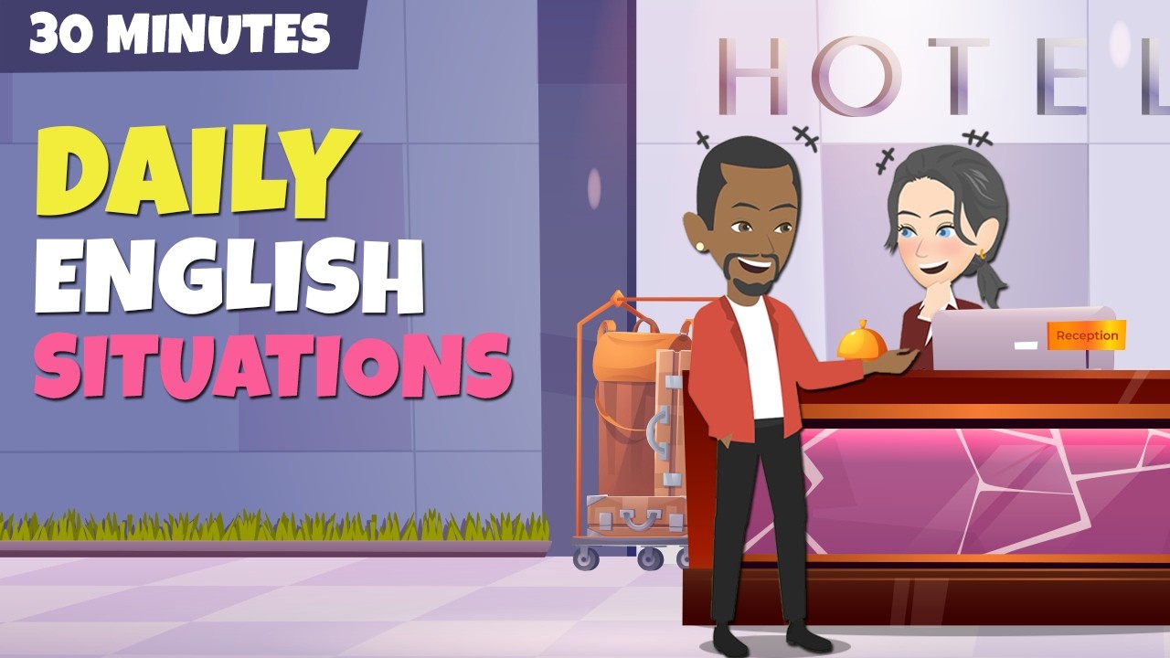 Practice English with Daily English Situations for Beginners | 30 ...