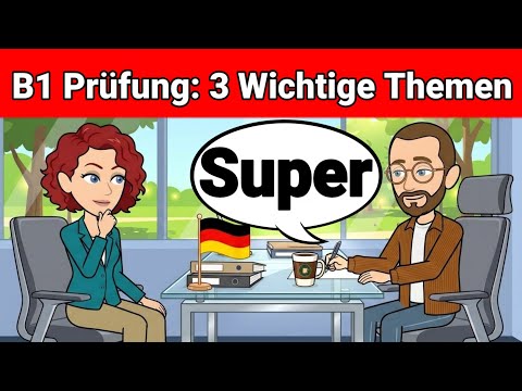 Deutsch B1 mündliche Prüfung | Gemeinsam etwas planen/Dialog | 3 Themen | sprechen |  Deutsch lernen
