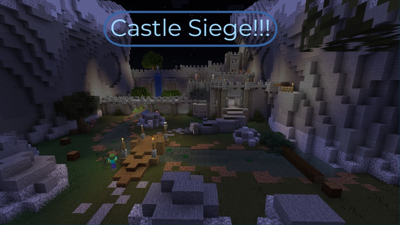 Playing Castle Siege! Minecraft - YouTube