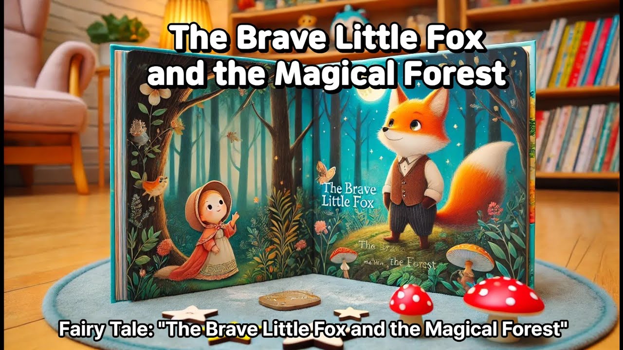 Fairy Tale: "The Brave Little Fox and the Magical Forest" - YouTube