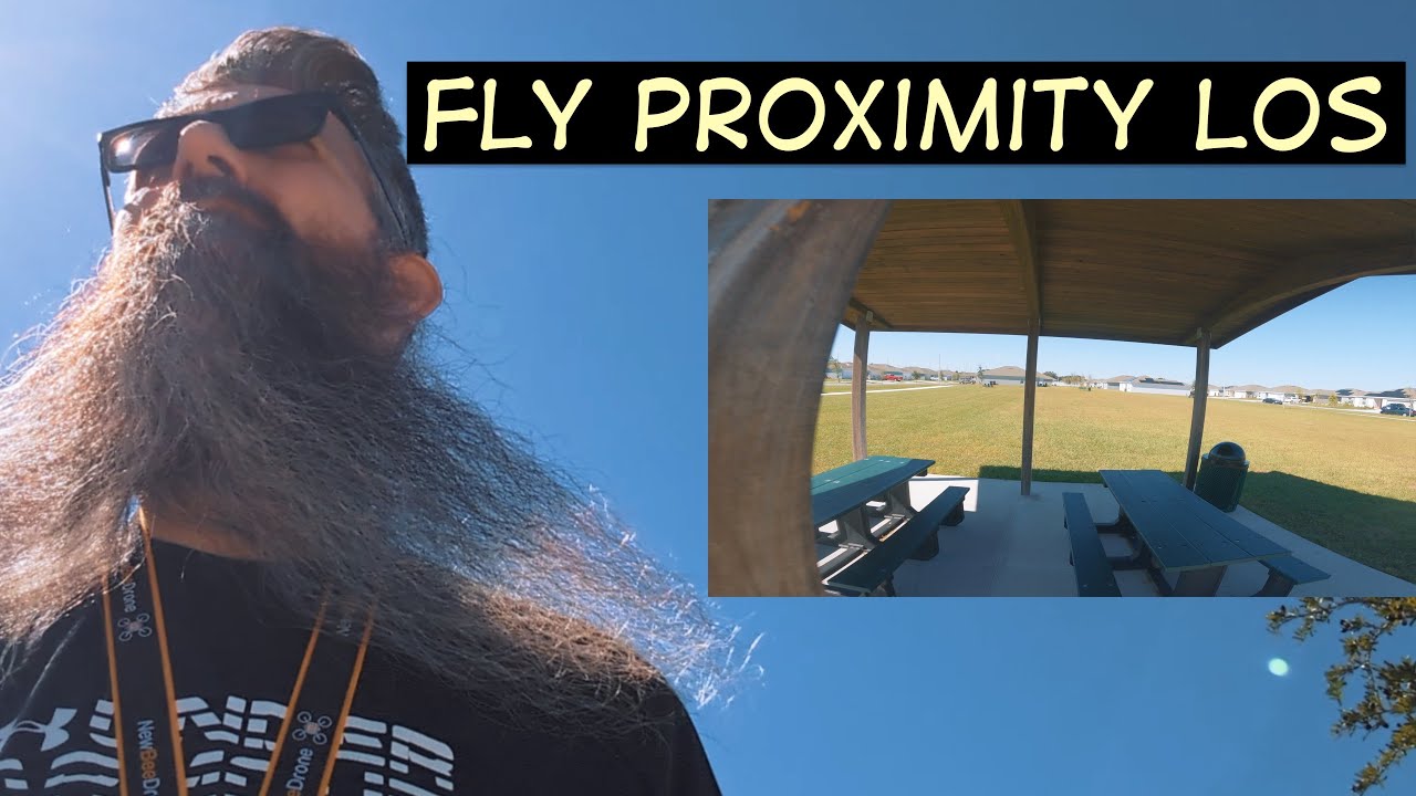 FPV Drone Pilot Tries Proximity Flying LOS (Line of Sight) - YouTube
