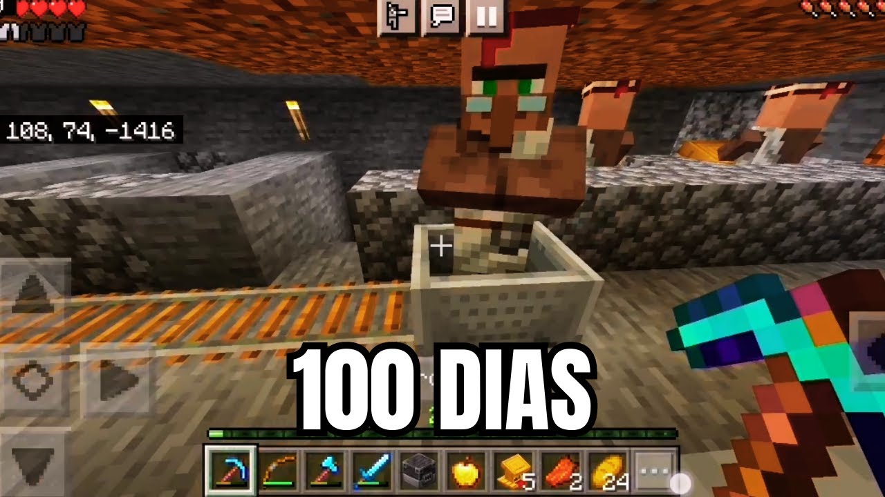 PRIMEROS 100 DIAS |SUPERVIVENCIA MINECRAFT | CAPITULO 13 - YouTube