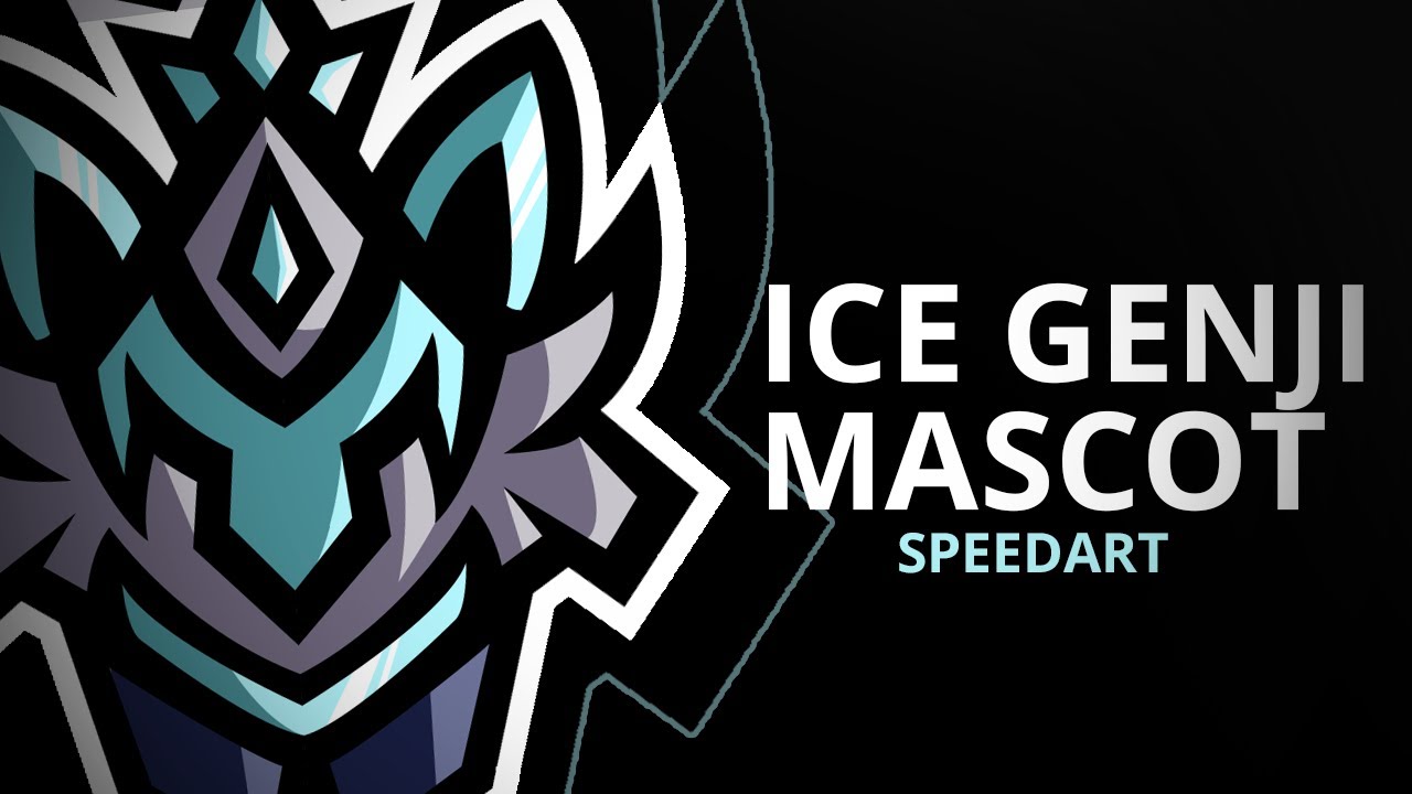 Ice Wraith Genji Mascot Speedart - YouTube