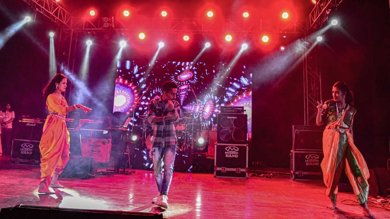 Hiphop X Classical fusion at ZASH-N 2K23 | SVIMS | College Fest🔥 - YouTube