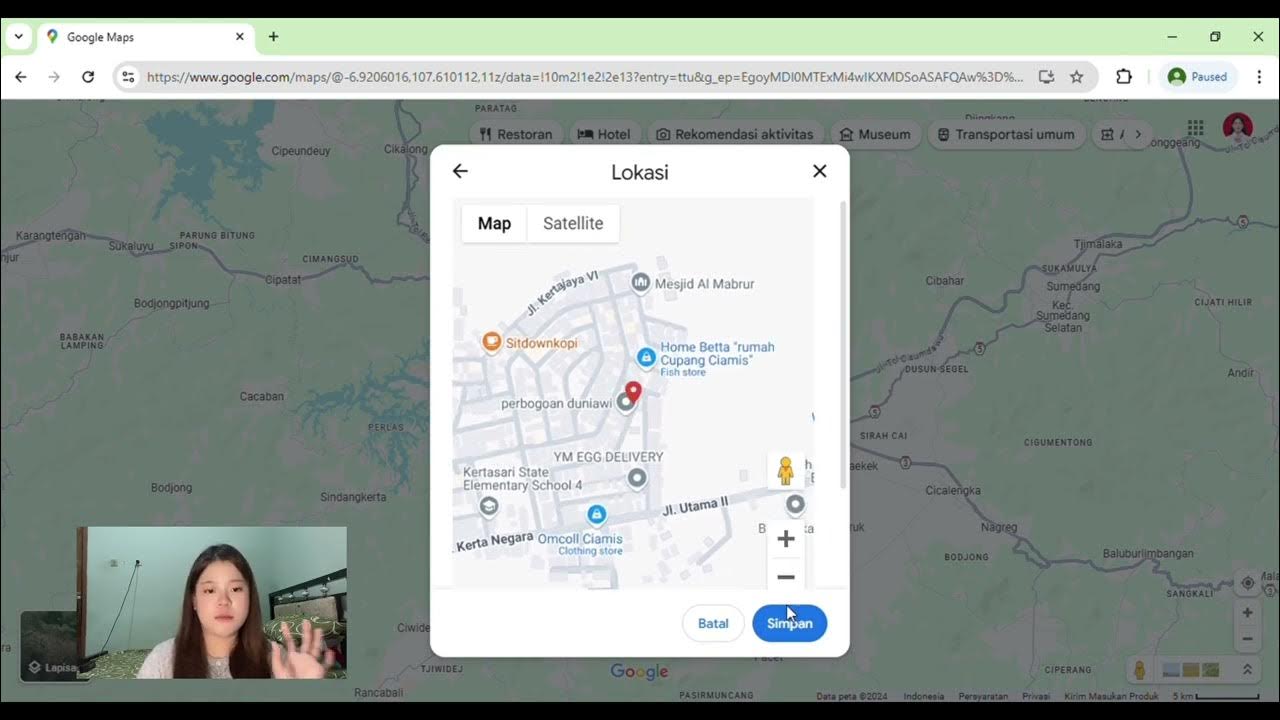 Tutorial alamat rumah tercantum di gmaps - YouTube