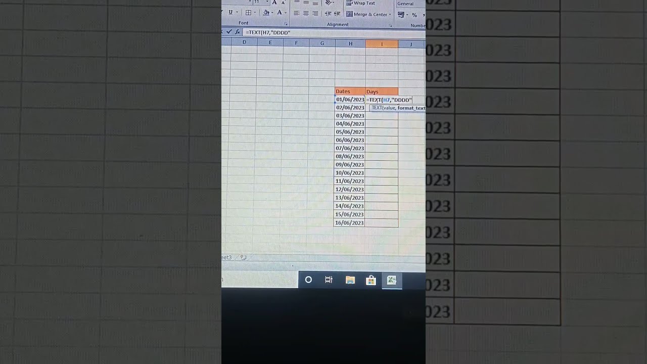 excel Finding The Day From Date YouTube excel Finding The Day From Date YouTube