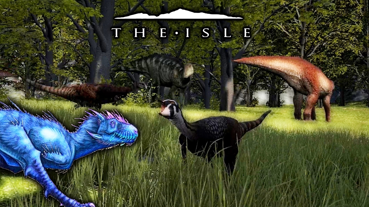 The Isle - REALISM CUTEST BABY DRYO, SKYCAM REX & GIGA TERRITORY WAR ...