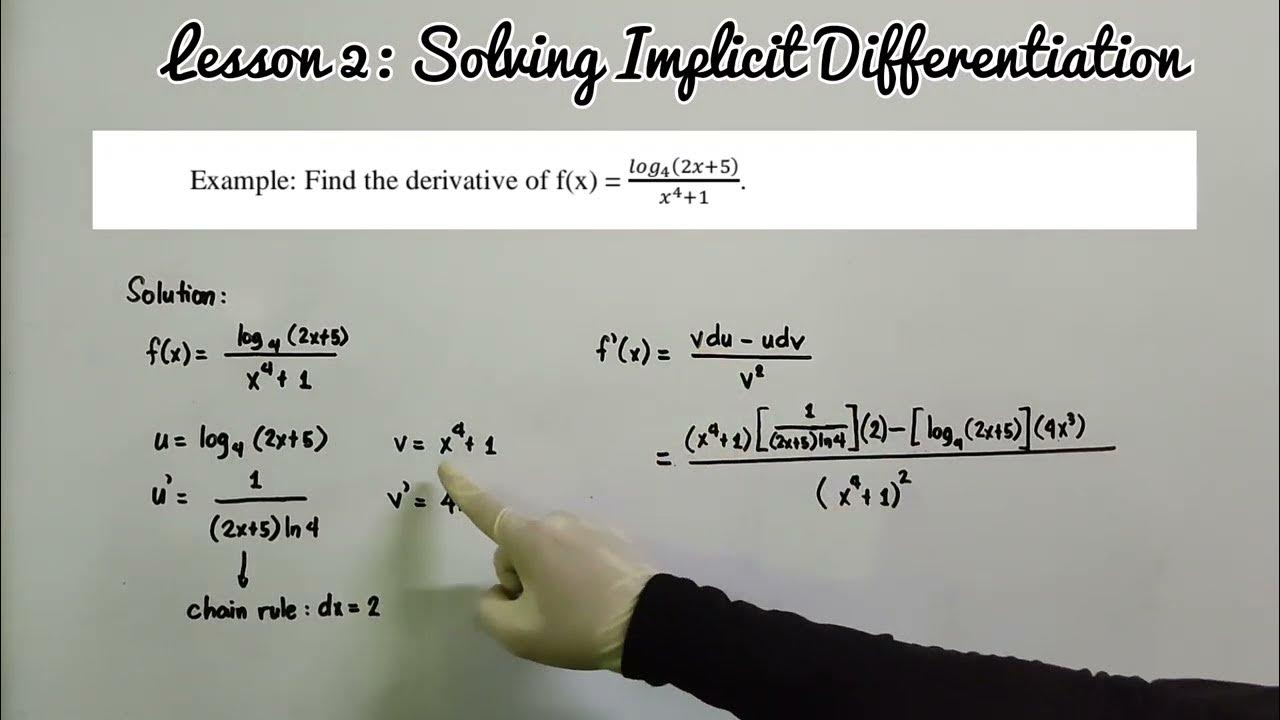 BASIC CALCULUS: Implicit Differentiation & Related Rate Problems - YouTube