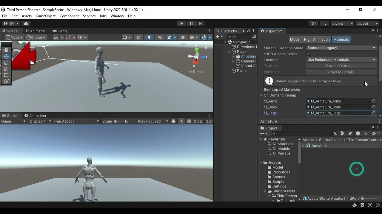 Third Person Shooter, New System Input - Chapter 2 Animation and URP Unity - YouTube