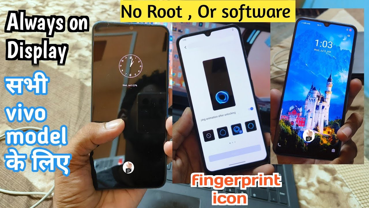 How to change fingerprint icon vivo , oppo , realme , redmi . how to ...