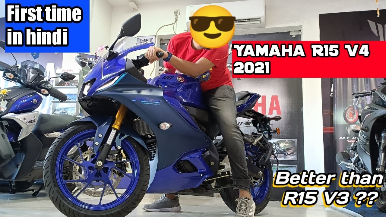 Yamaha R15 V4 2021 Racing Blue Model - Practical Review | Better than ...