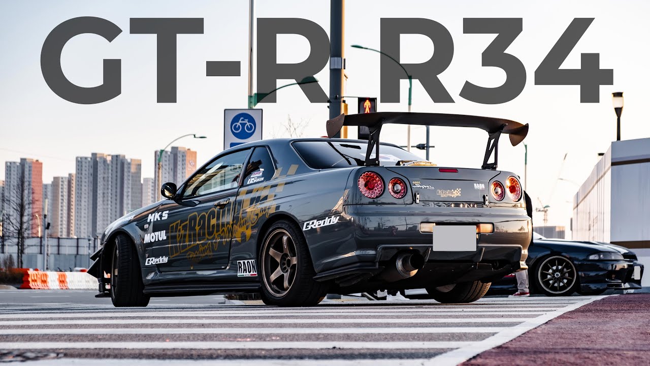 750HP GTR R34 in Korea | Nissan Skyline GTR R34 Review - YouTube