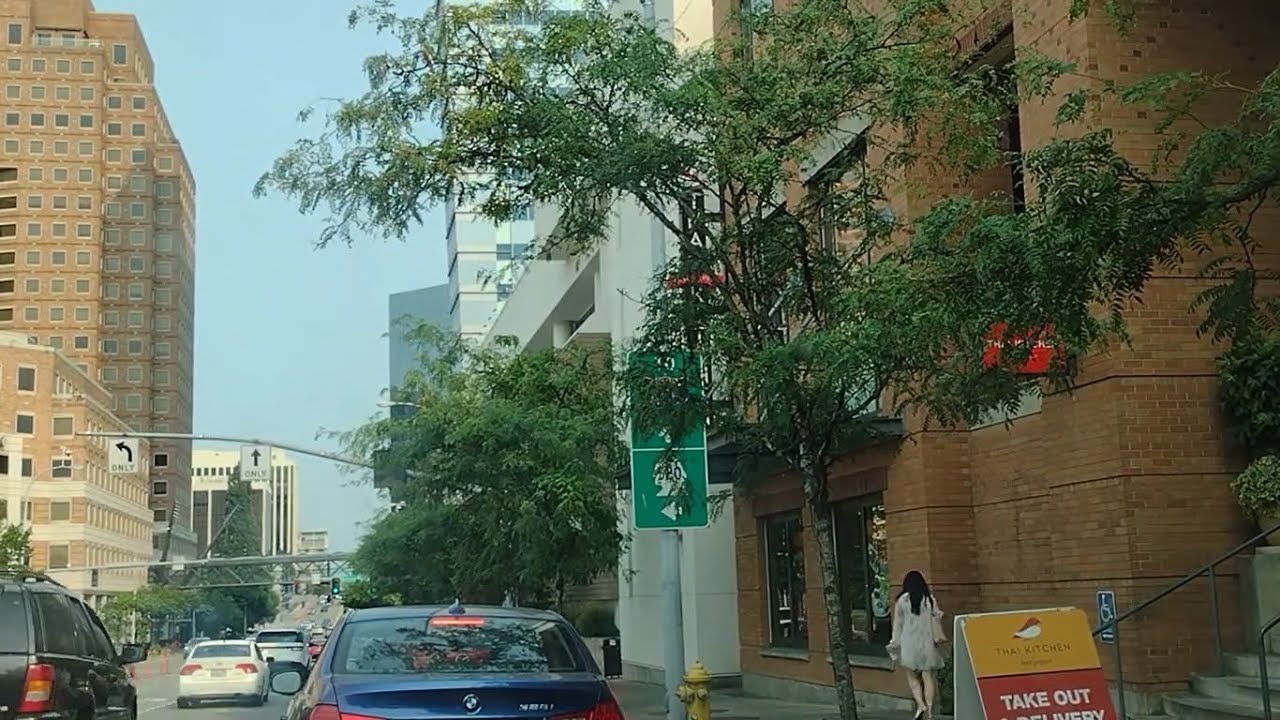 BELLEVUE/SEATTLE METRO DRIVE- Downtown Bellevue Drive to Downtown ...