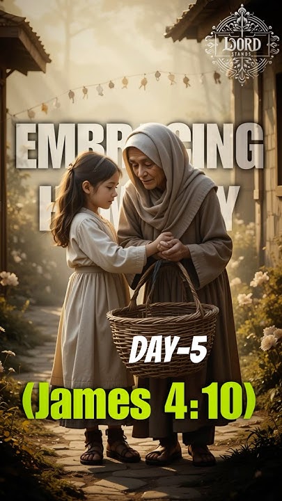 James 4:10 | Embracing Humility | Day 5 of Lent | Daily Bible Verse | Lord Stands - YouTube