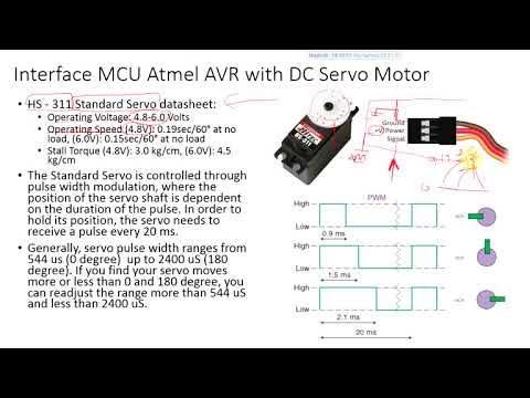 Interface MCU Atmel AVR dengan Motor DC dan Motor Servo - YouTube