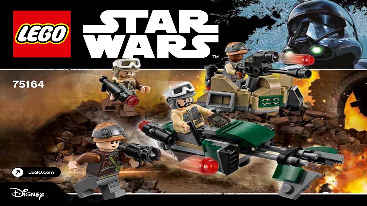 LEGO instructions - Star Wars - 75164 - Rebel Trooper Battle Pack - YouTube