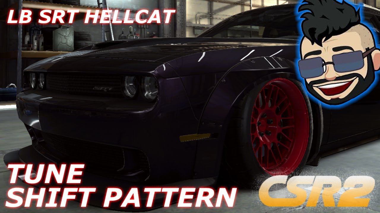 CSR2 - LB SRT Hellcat - Fastest tune + Shift pattern - - YouTube