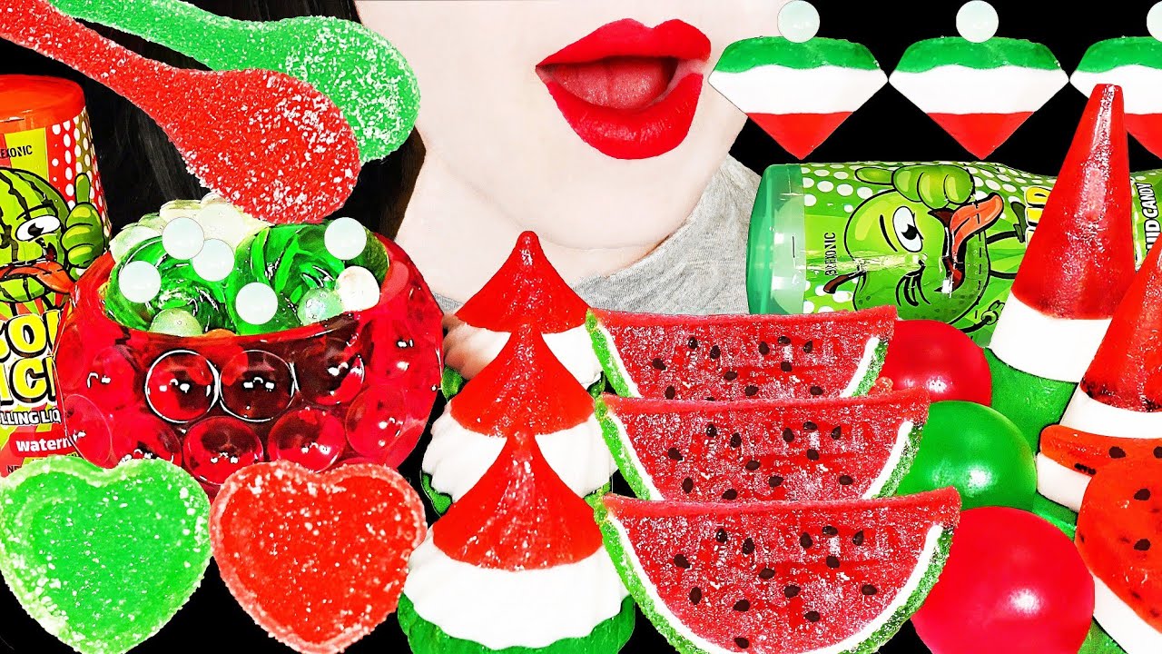 ASMR MOST POPULR WATERMELON FOOD, ASMR MOST POPULR WATERMELON, KOHAKUTO ...