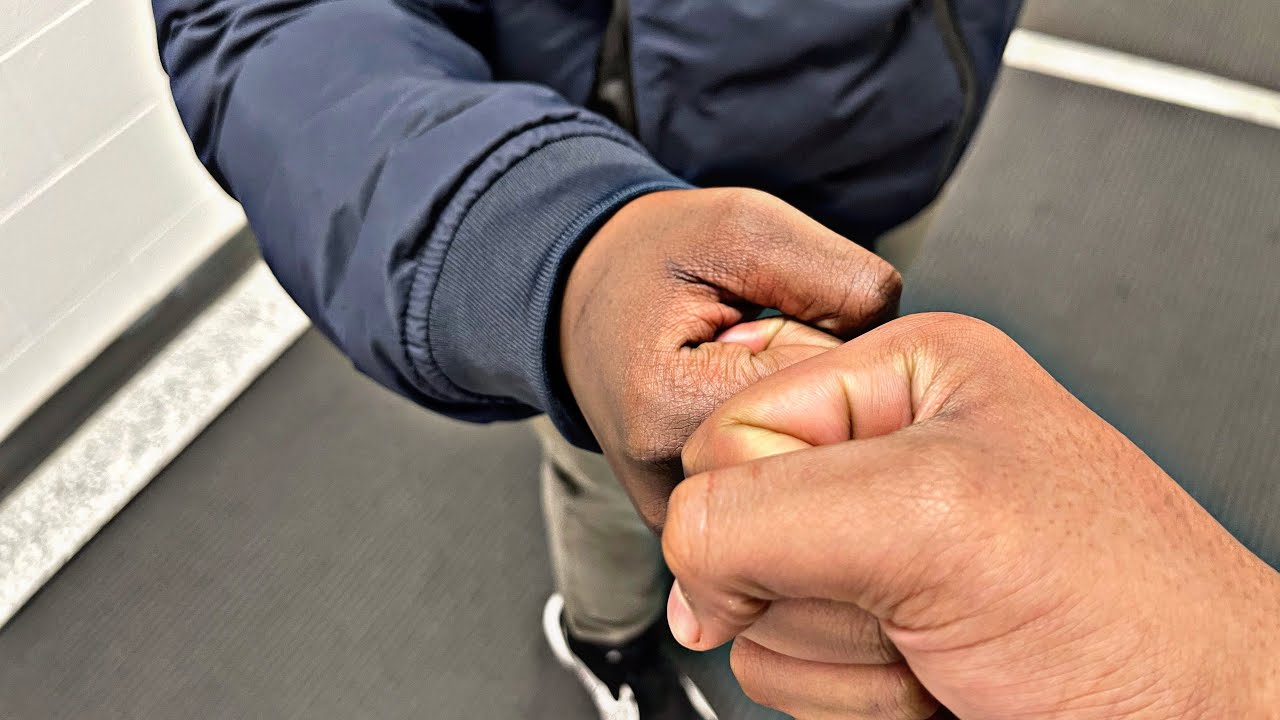 Rock paper scissor slap - YouTube