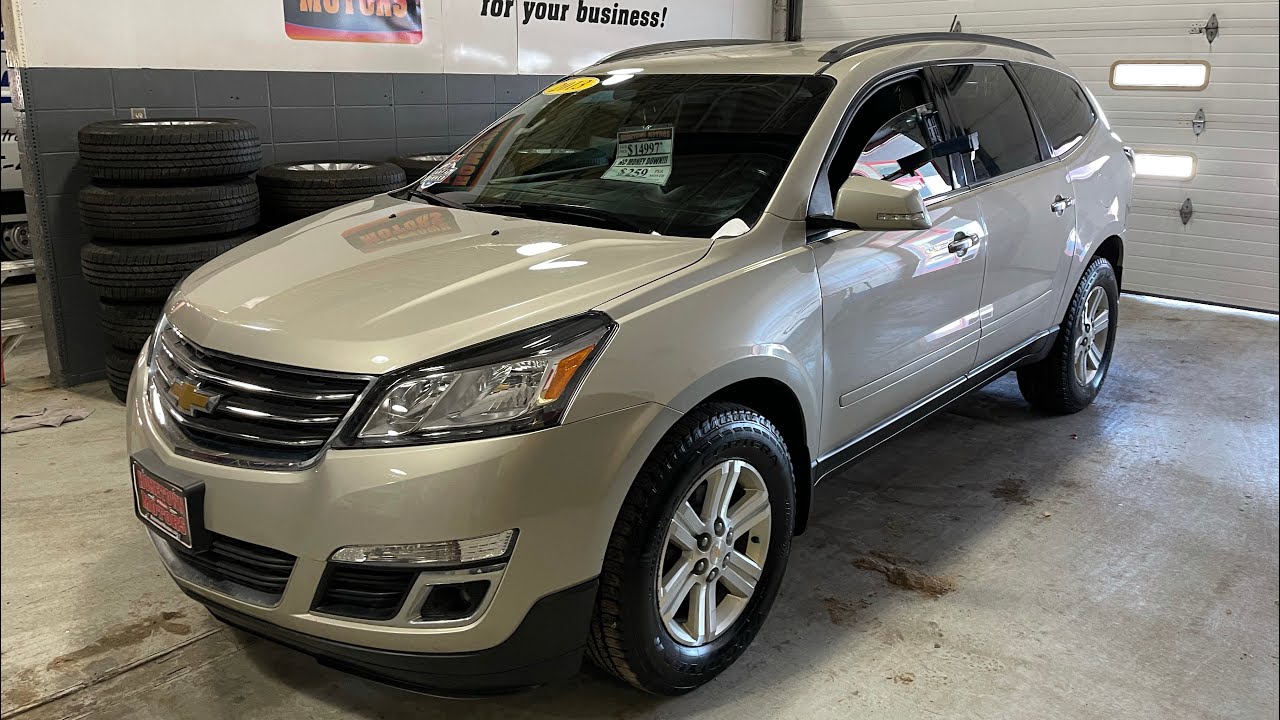 2013 Chevrolet Traverse LT AWD Walk Around Video - YouTube