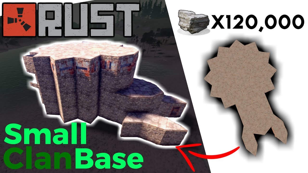 RUST | Small Clan Base! | EXPANDABLE & INEXPENSIVE - YouTube