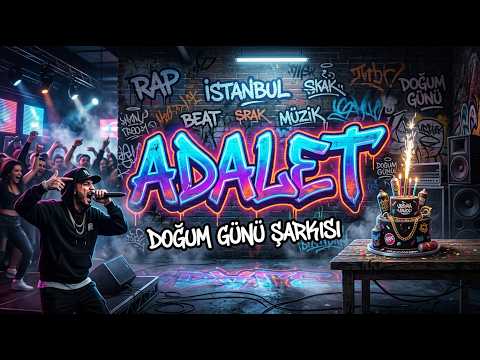 Adalet'e Özel Rap Doğum Günü Şarkısı | İyi Ki Doğdun Adalet!