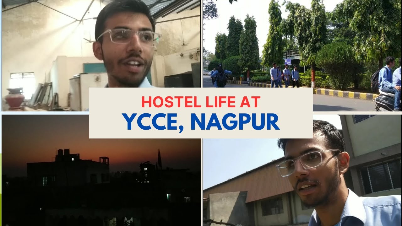 HOSTEL LIFE OF YCCE STUDENT AT YCCE, NAGPUR | CIVIL ENGG. | VIRAJ ...