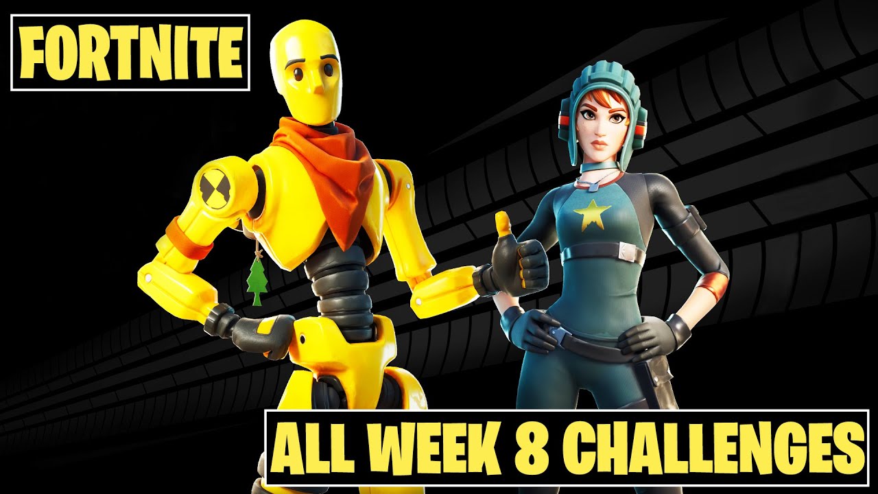 Fortnite Week 8 Challenges Full Guide! Fortnite Chapter 2 Season 3 ...