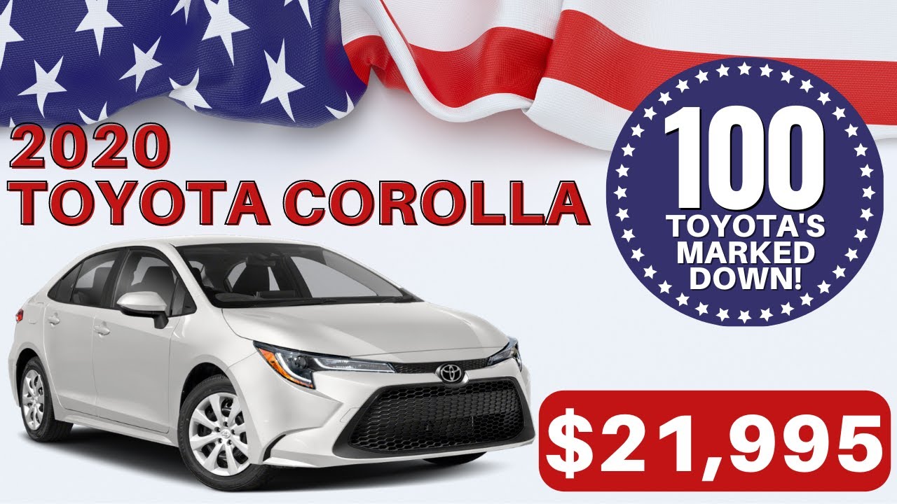 2020 Toyota Corolla For Sale at Toyota of Selma - YouTube