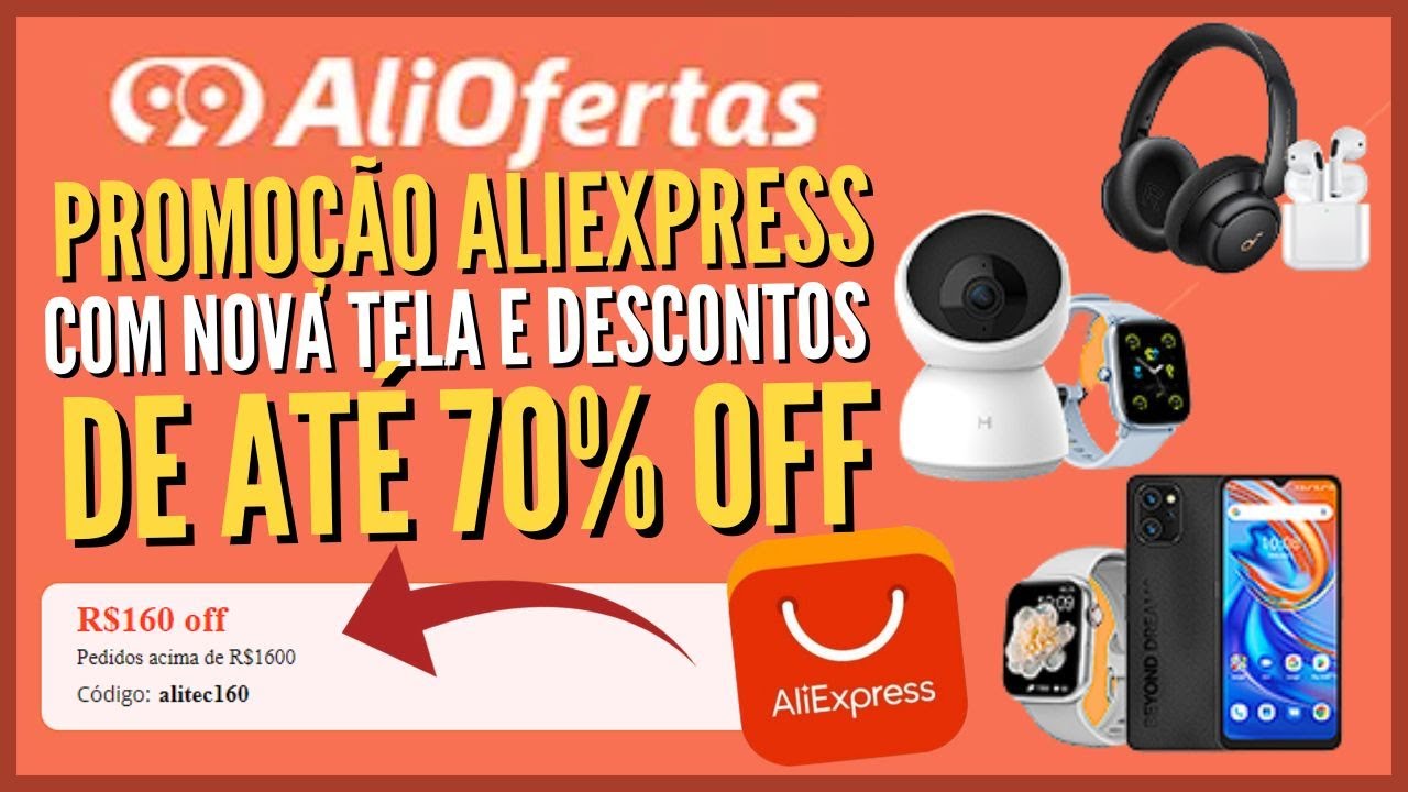 PROMOÇÃO ALIEXPRESS 99 ALIOFERTAS COM ATÉ 70% OFF EM PRODUTOS EM NOVA ...