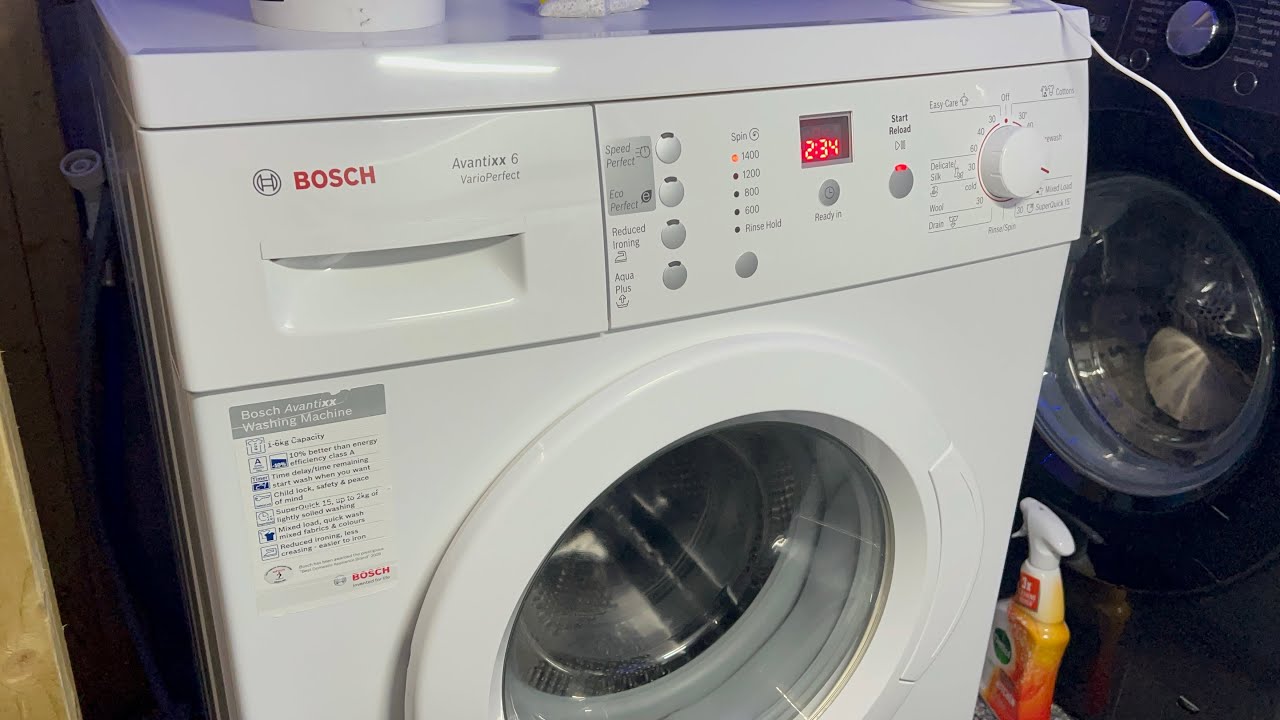 Bosch Avantixx 6 varioperfect | New machine/cleaning - YouTube