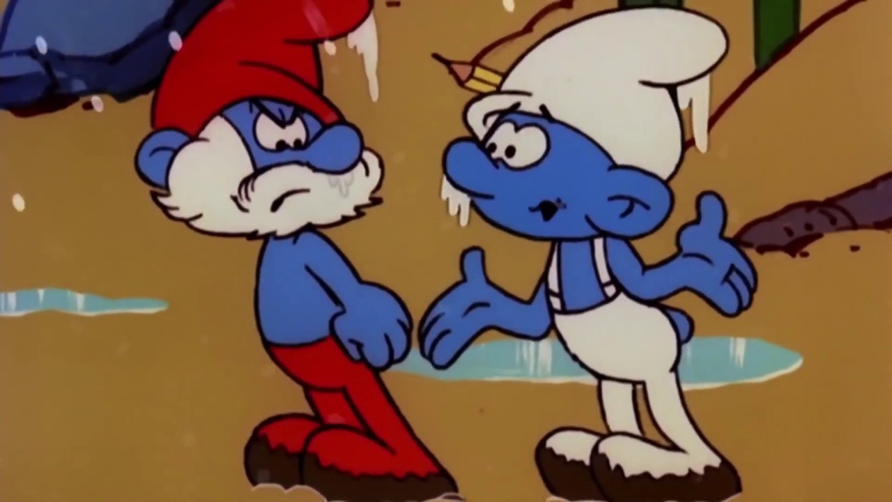 The Smurfs | Foul Weather Smurf | Cartoons for Kids | Fuzzy Muzzy TV ...