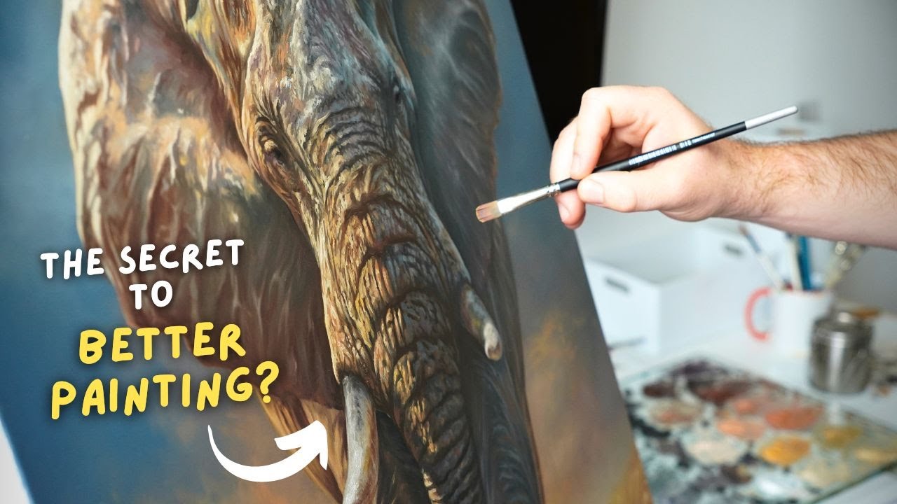What I'm Doing to Improve My Painting.... - YouTube