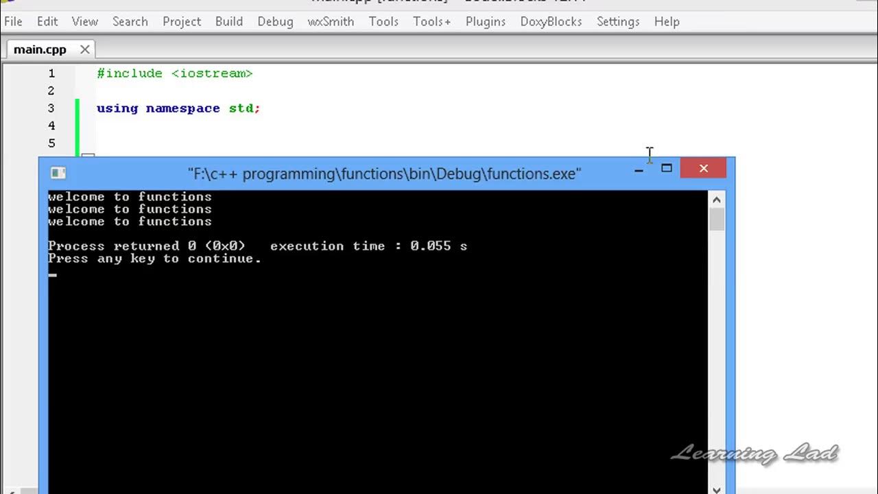 Lecture-22, Introduction to C++ Functions Subroutines - YouTube