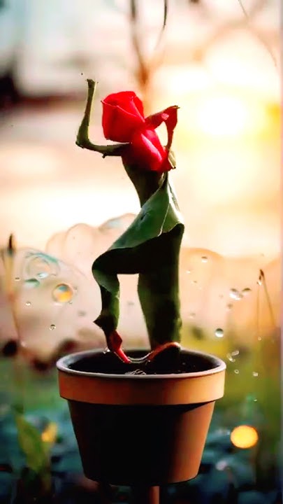 Gajab Flower Dance Video #flowers #aidance #viralvideo #shortsfeed - YouTube