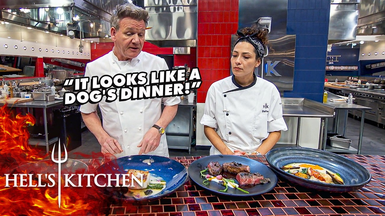 Chef Ramsay Rates Alex' & Dafne's Final Menus | Hell's Kitchen - YouTube