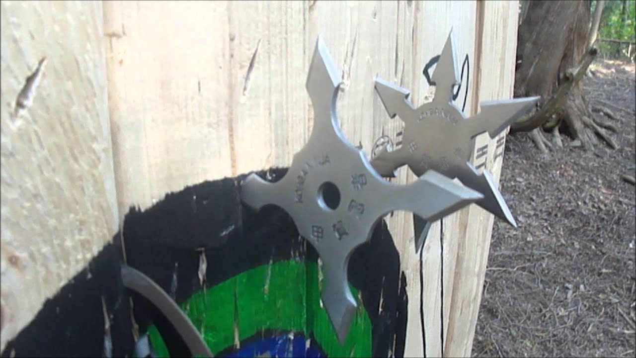 TESTING THE KOHGA NINJA 4 POINT THROWING STAR - YouTube