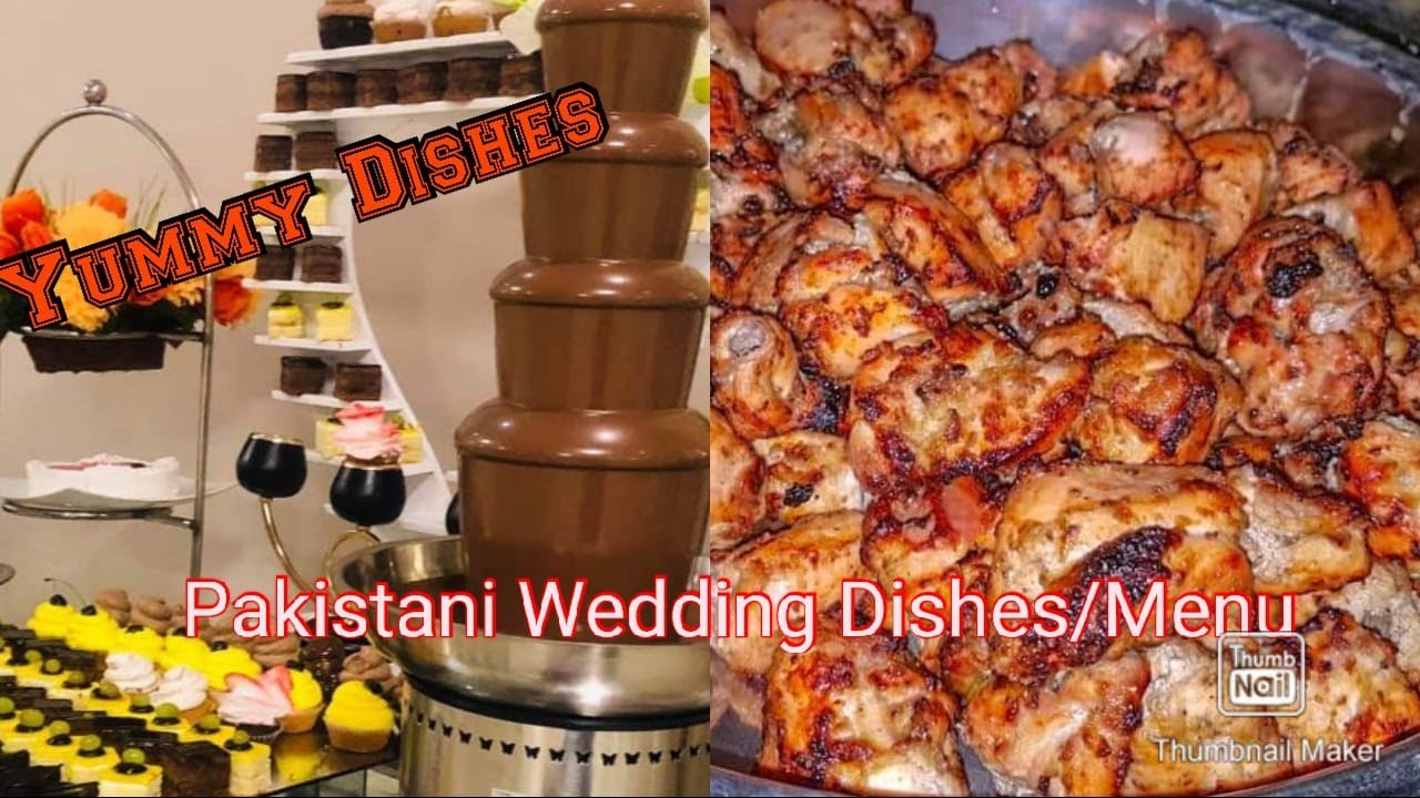 Pakistani Wedding Menu|Karachi Special weding meal|walima/shadi ka ...