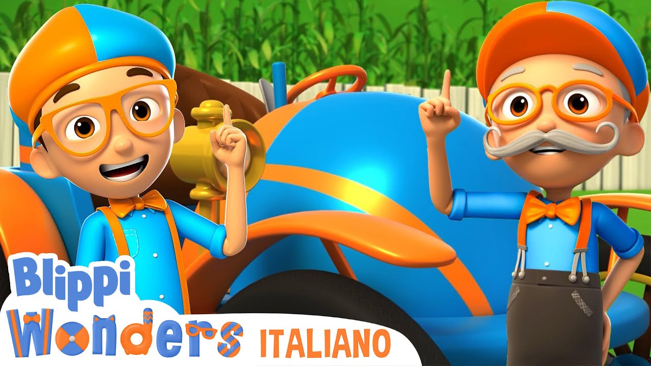 La Prima Automobile | Blippi in Italiano | Video educativi per bambini ...