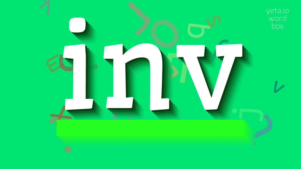 How to say "inv"! (High Quality Voices) - YouTube