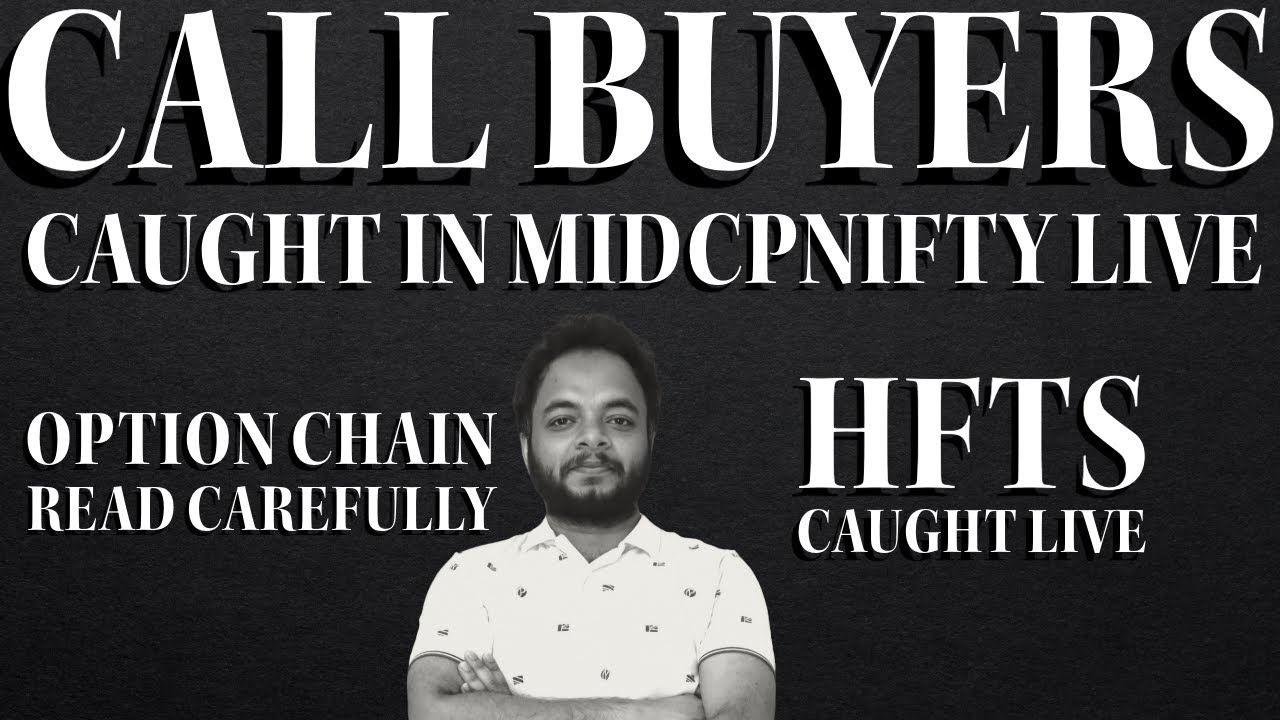 HFTs Caught Buying Calls in #midcpnifty Right At The Bottom || Levels ...