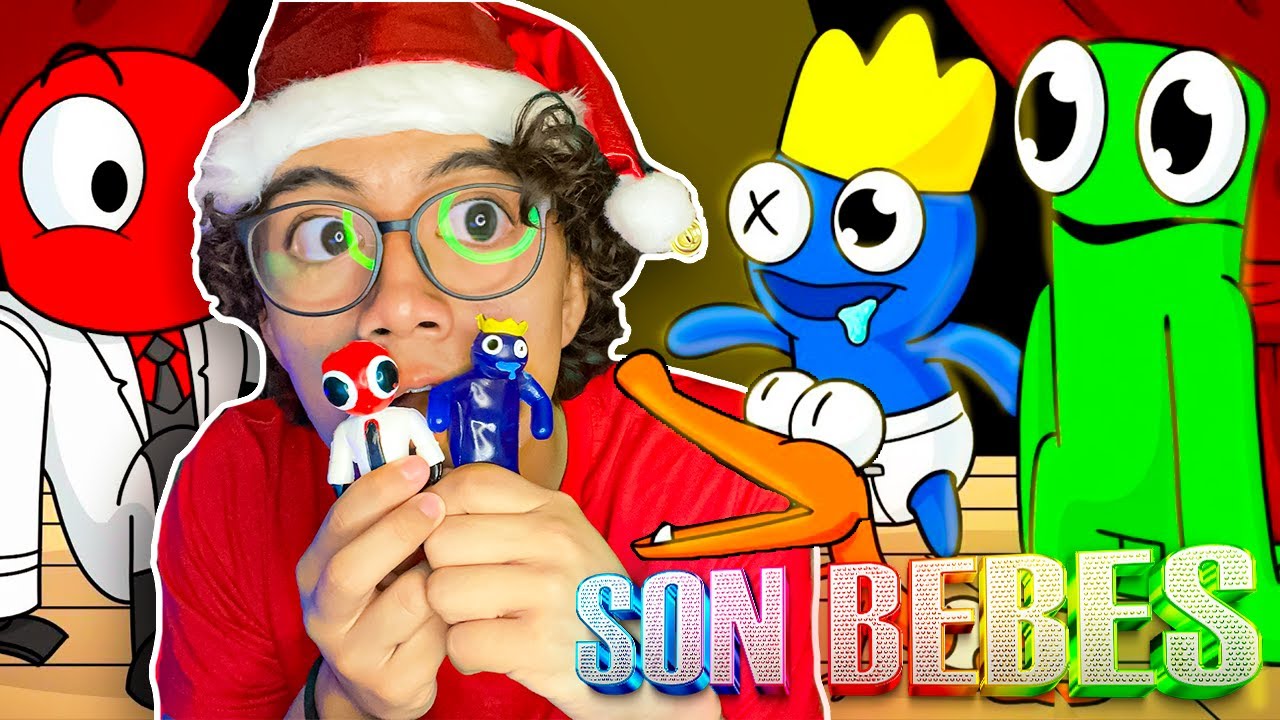 LOS BEBES RAINBOW FRIENDS 🌈😨 EN ESPAÑOL - YouTube