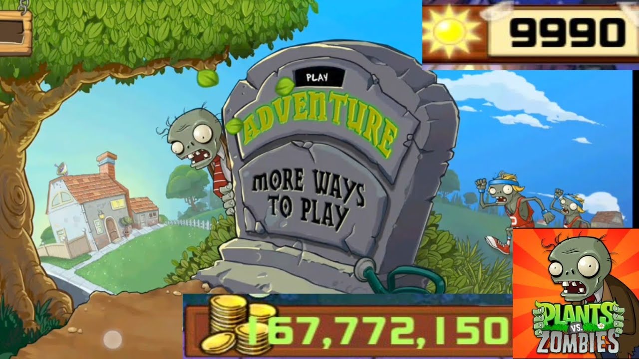 Plants vs. Zombies Mod Apk v3.5.5 - YouTube