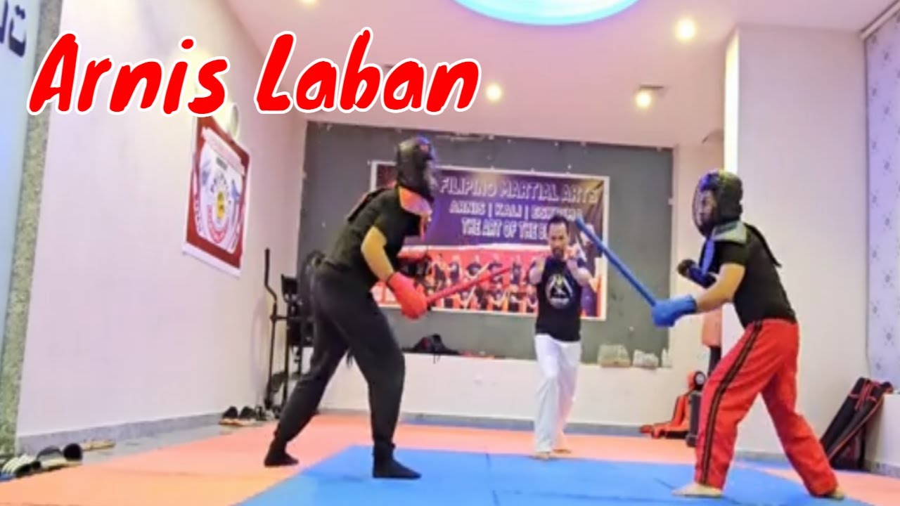 arnis padded stick sparring point system - have a fun training - YouTube