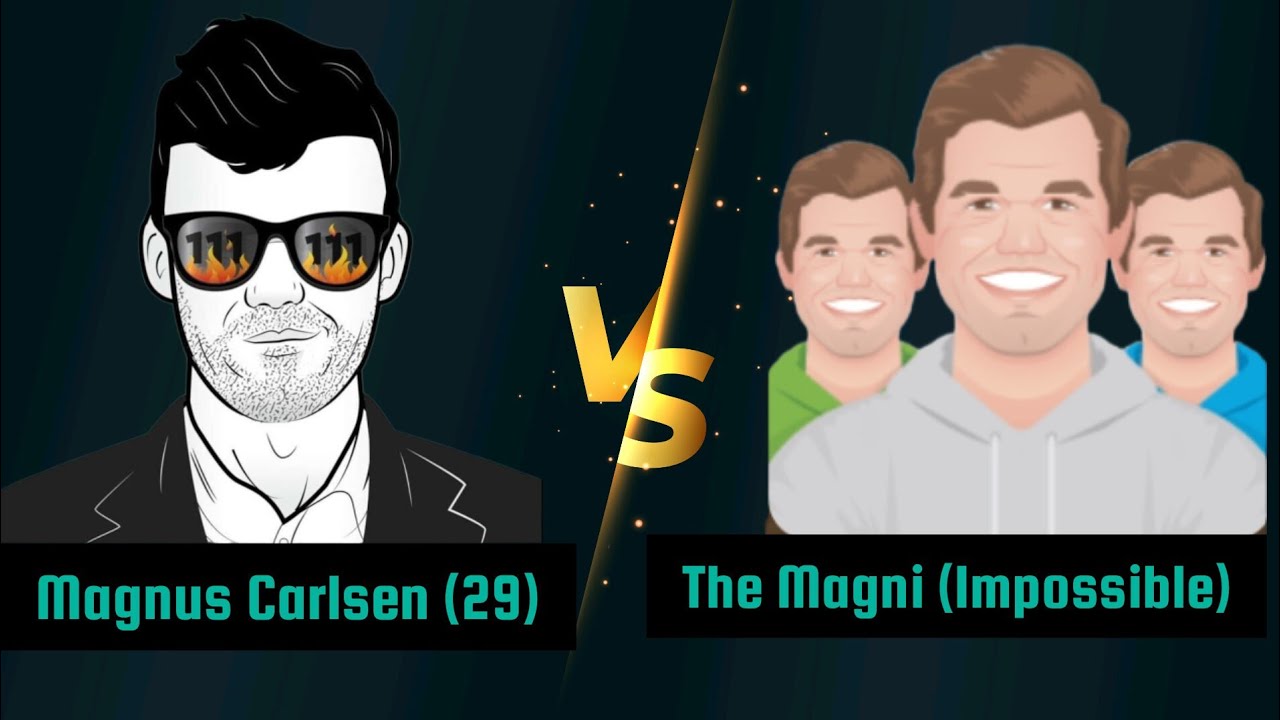 Magnus Carlsen Challenges the Impossible The Magni bot!! - YouTube