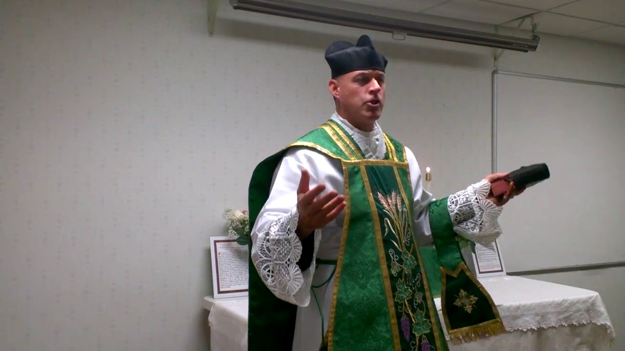 Fr David Hewko 11th Sunday after Pentecost August 20 2017 in CT - YouTube